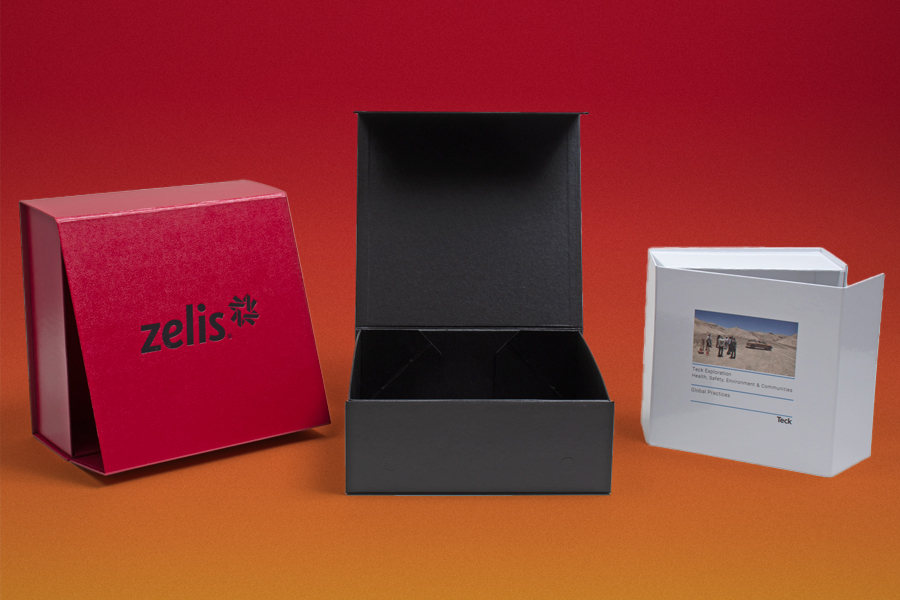 Custom Printed Magnetic Gift Boxes | Logo Printed Boxes