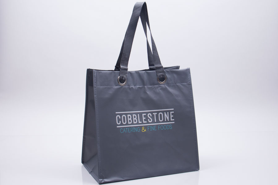 No Minimum Custom Large Reusable Shopping Bags - The One Packing ...