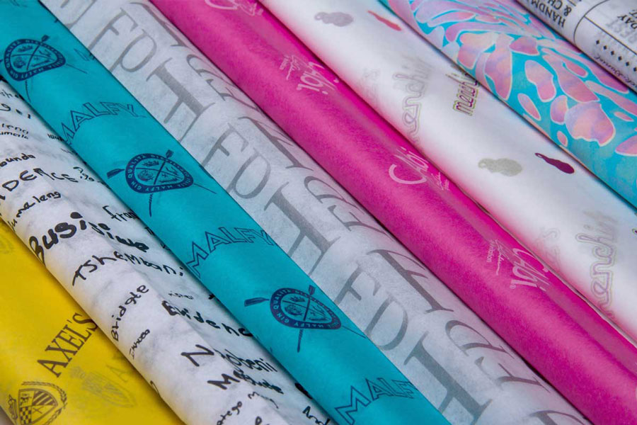 Custom Logo Printed Tissue Paper Branded Tissue