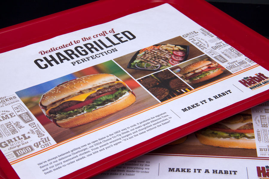 Custom Printed Food Service Tissue Wraps Tray Liners